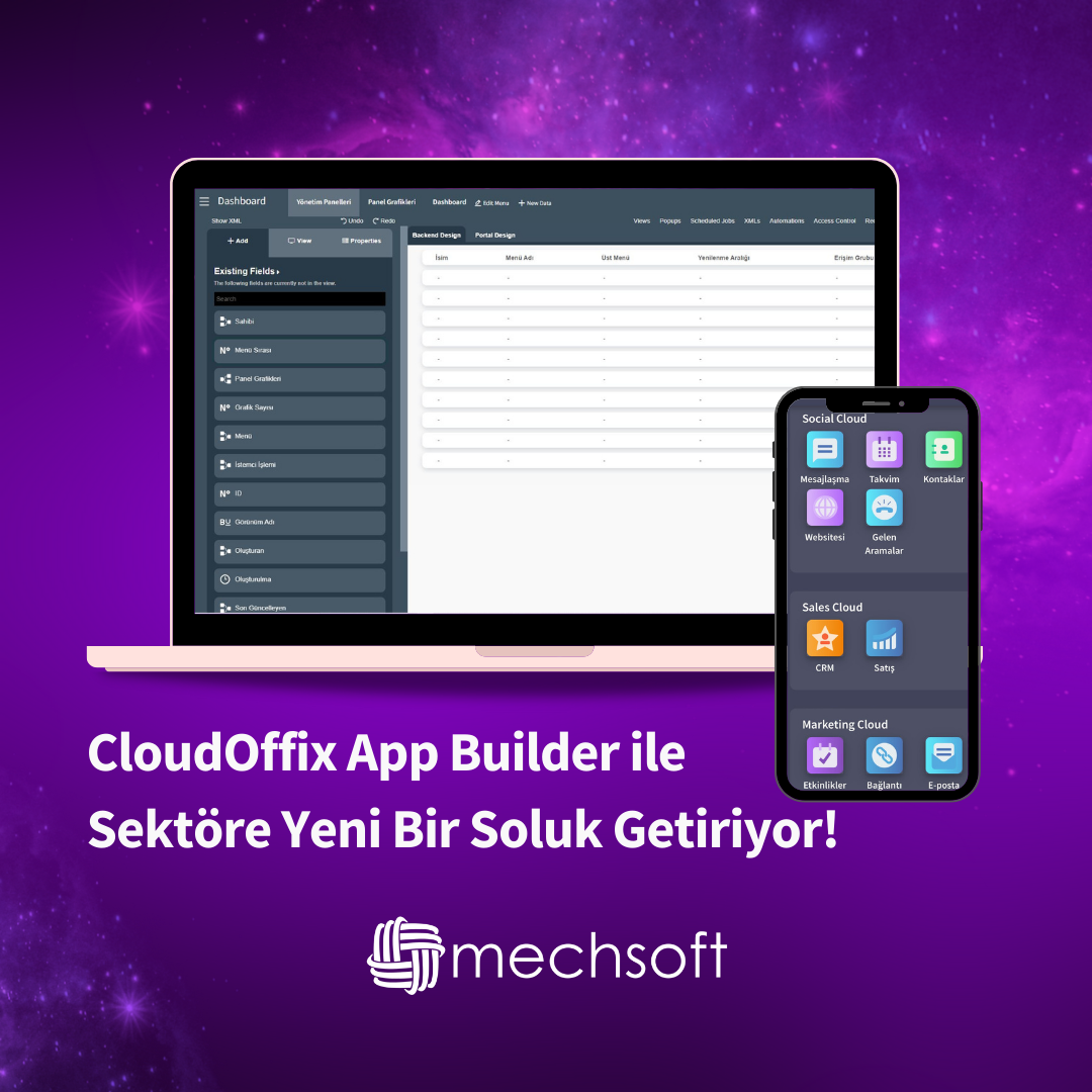 CloudOffix App Builder, Sektöre Yeni Bir Soluk Getiriyor!